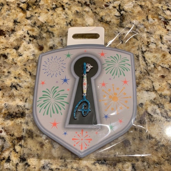 Disney | Jewelry | Disney Celebration Firework Key Pin | Poshmark